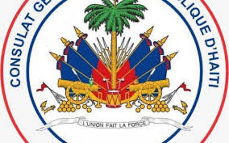 Annonce officielle du Consulat Général d'Haïti à Santiago à la ...