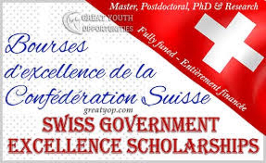 Bourses d’excellence de la Confédération suisse 2026–2027 : un appel à ...
